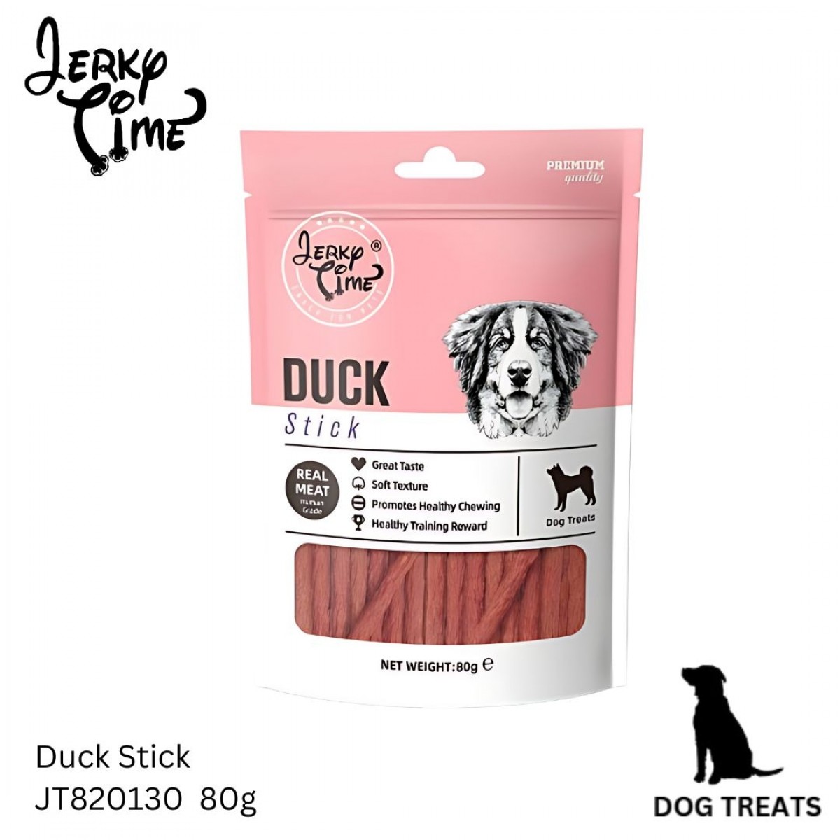 Jerky Time Duck Stick for Dogs 80g (JT820130) | Starpet – Distributor ...